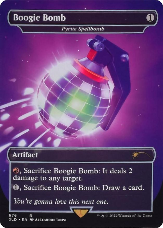 Boogie Bomb - Pyrite Spellbomb - Secret Lair Drop Series - Magic: The ...