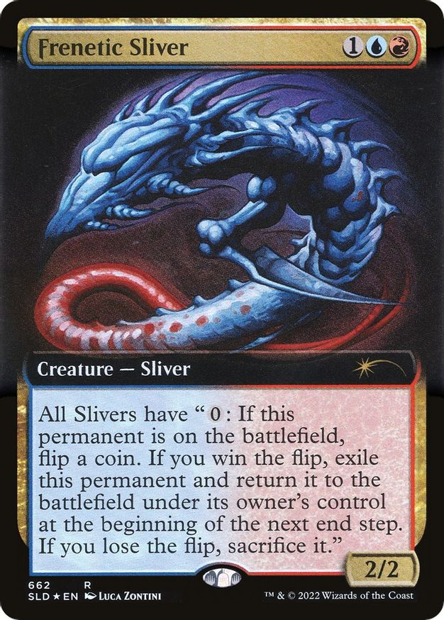 Frenetic Sliver (Extended Art) - Secret Lair Drop Series - Magic: The ...