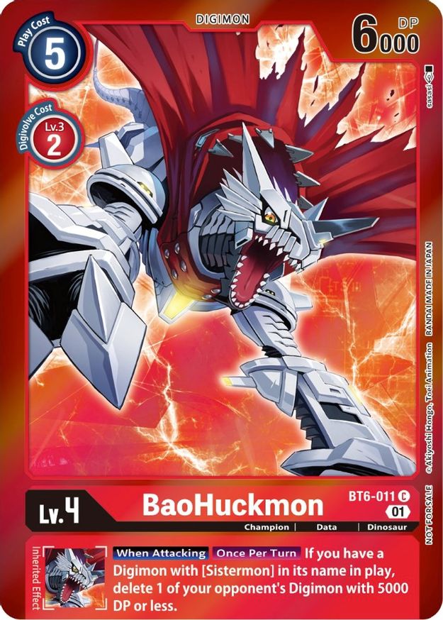 BaoHuckmon (Event Pack 3) - Double Diamond - Digimon Card Game