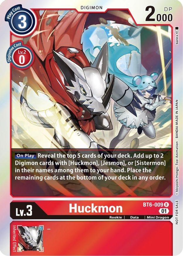 Huckmon (Event Pack 3) - Double Diamond - Digimon Card Game
