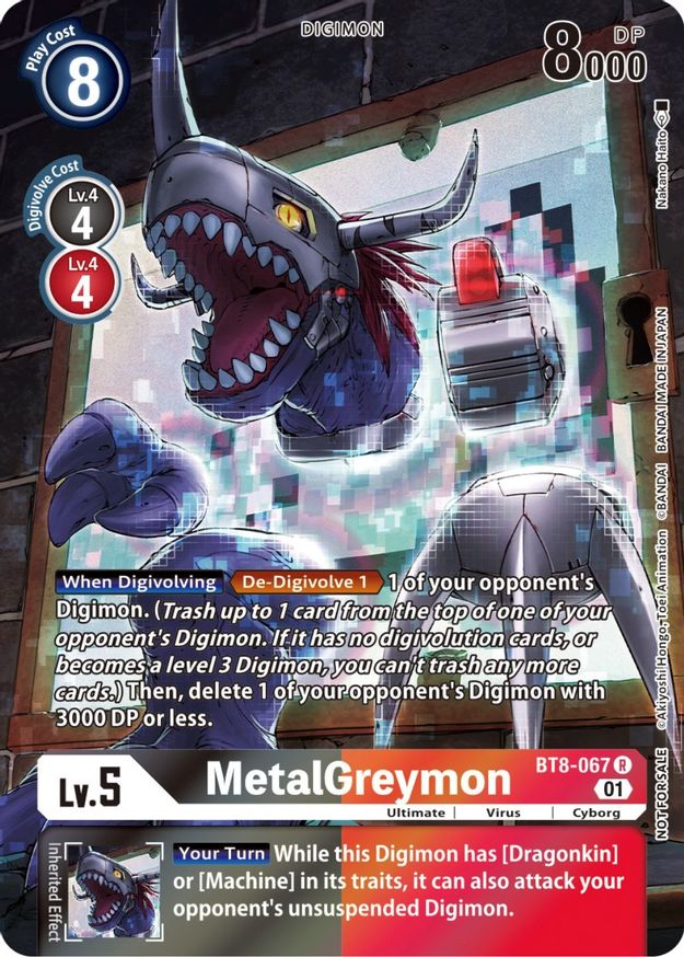 MetalGreymon (25th Special Memorial Pack) - New Awakening - Digimon ...