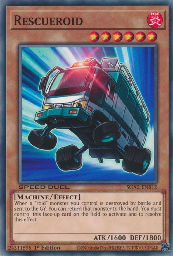 Rescueroid - Speed Duel GX: Midterm Paradox - YuGiOh