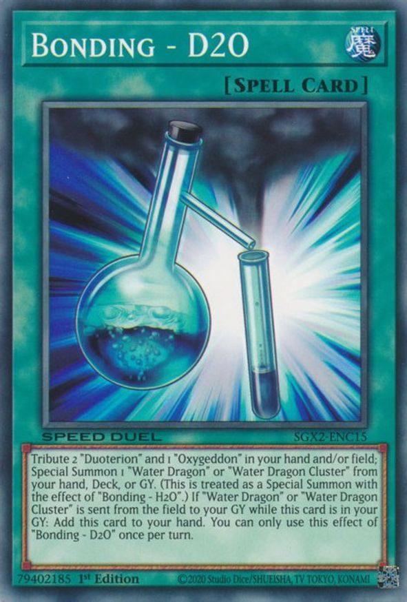 Bonding - D2O - Speed Duel GX: Midterm Paradox - YuGiOh