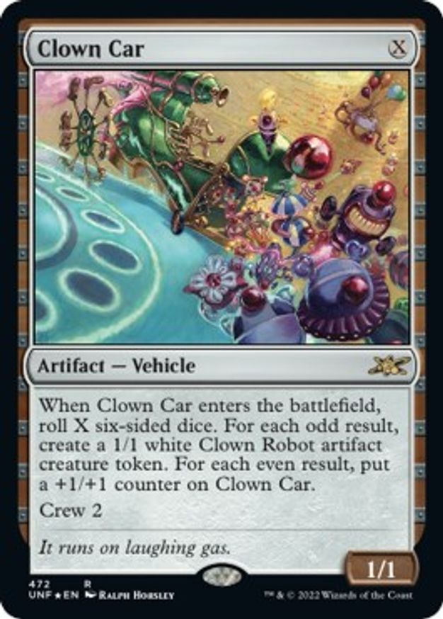 Clown Car (Galaxy Foil) - Unfinity - Magic: The Gathering