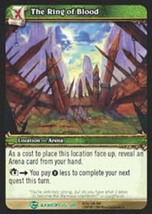 The Ring of Blood - Blood of Gladiators - WoW