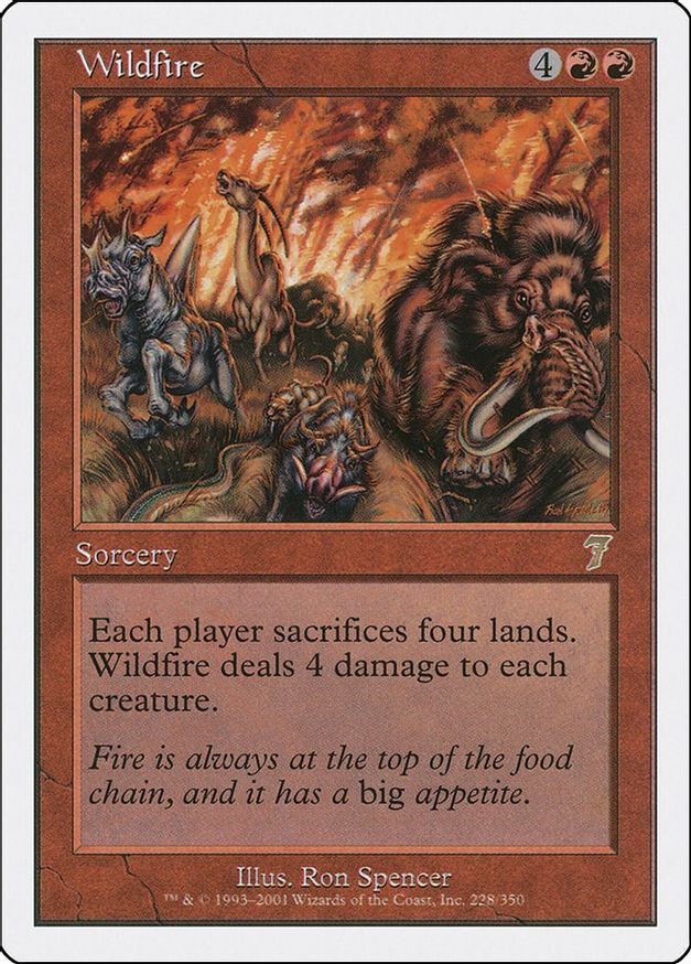 Wildfire - 7th Edition - Magic: The Gathering
