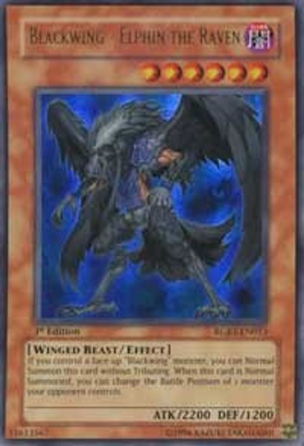 Blackwing - Elphin the Raven - Raging Battle - YuGiOh