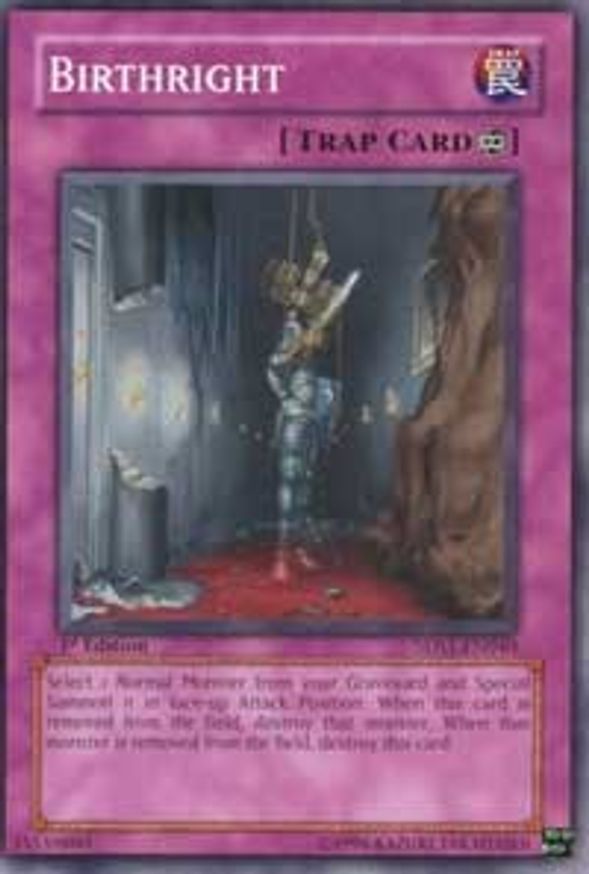 Birthright - 5D's 2008 Starter Deck - YuGiOh