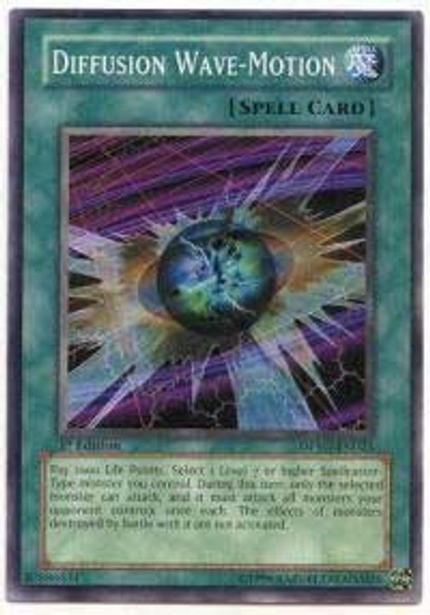 Diffusion Wave-Motion - Duelist Pack: Yugi - YuGiOh