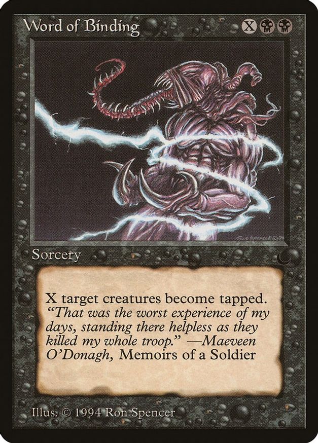 Word of Binding - The Dark - Magic: The Gathering