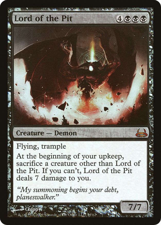 Lord of the Pit - Duel Decks: Divine vs. Demonic - Magic: The Gathering