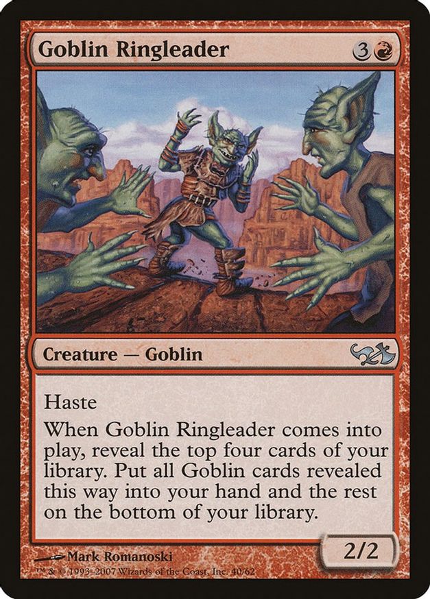 Goblin Ringleader - Duel Decks: Elves vs. Goblins - Magic: The Gathering