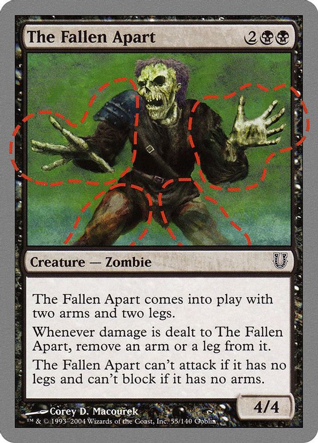 The Fallen Apart - Unhinged - Magic: The Gathering