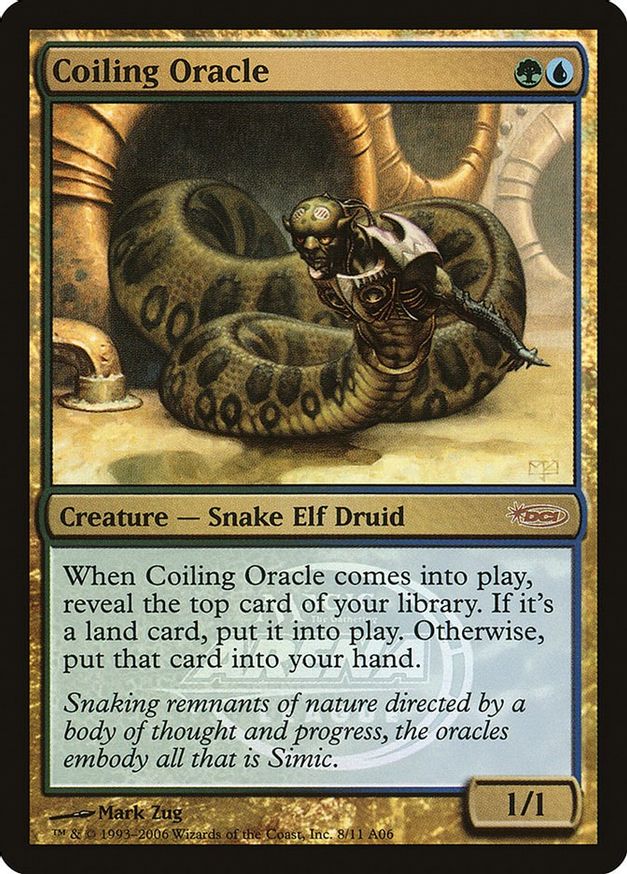 Coiling Oracle - Arena Promos - Magic: The Gathering