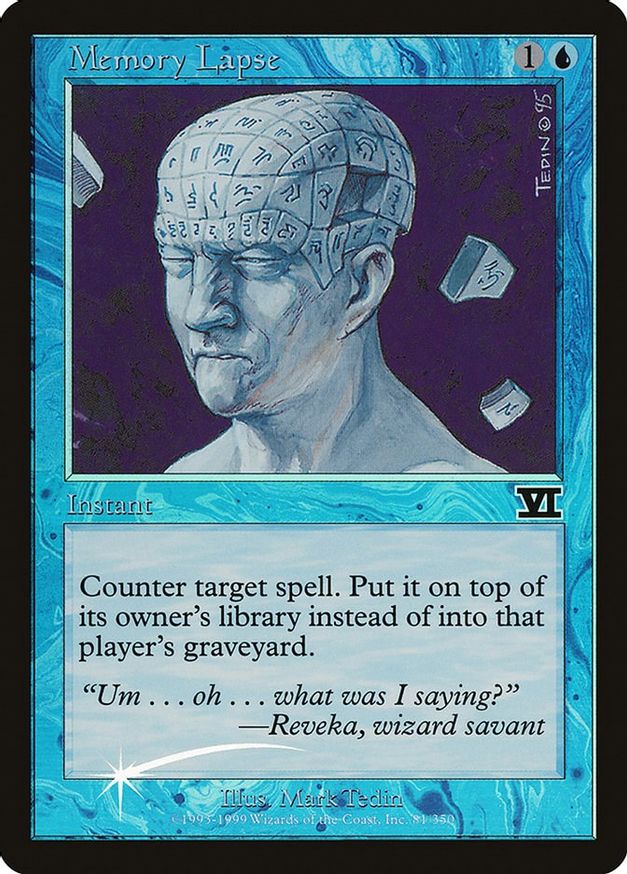 Memory Lapse - Judge Promos - Magic: The Gathering