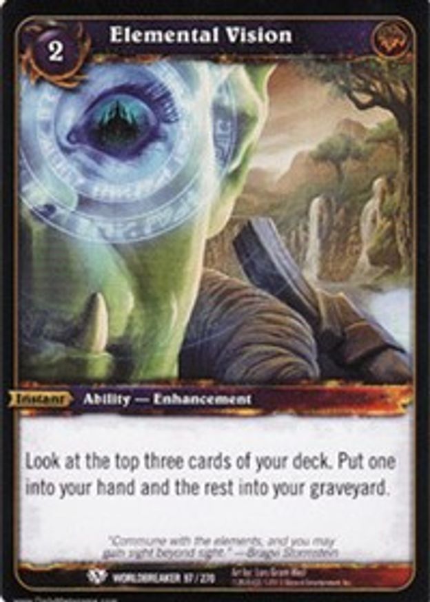 Elemental Vision - Worldbreaker - WoW