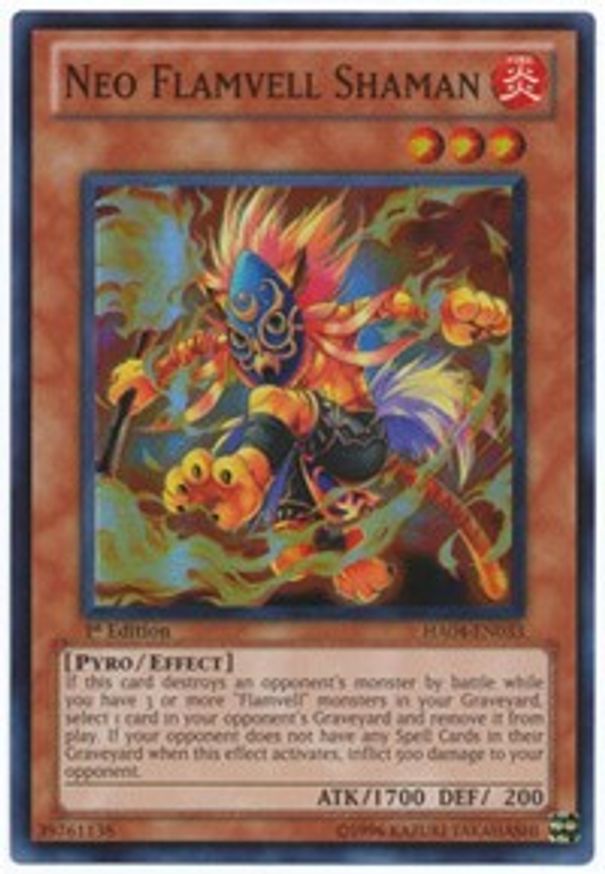 Neo Flamvell Shaman - Hidden Arsenal 4 - YuGiOh