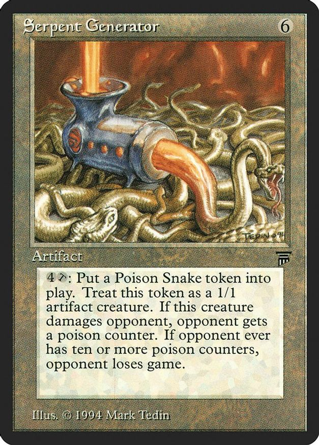 Serpent Generator - Legends - Magic: The Gathering