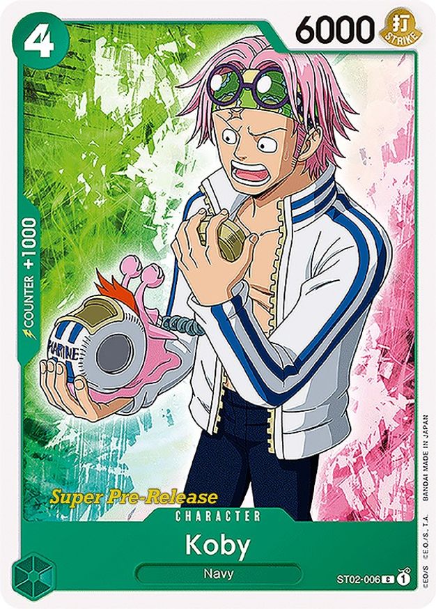 Koby - Super Pre-Release Starter Deck 2: Worst Generation - One Piece Card Game