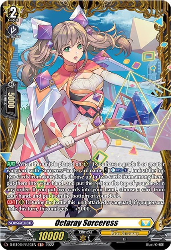 Octaray Sorceress (FR) - Blazing Dragon Reborn - Cardfight Vanguard