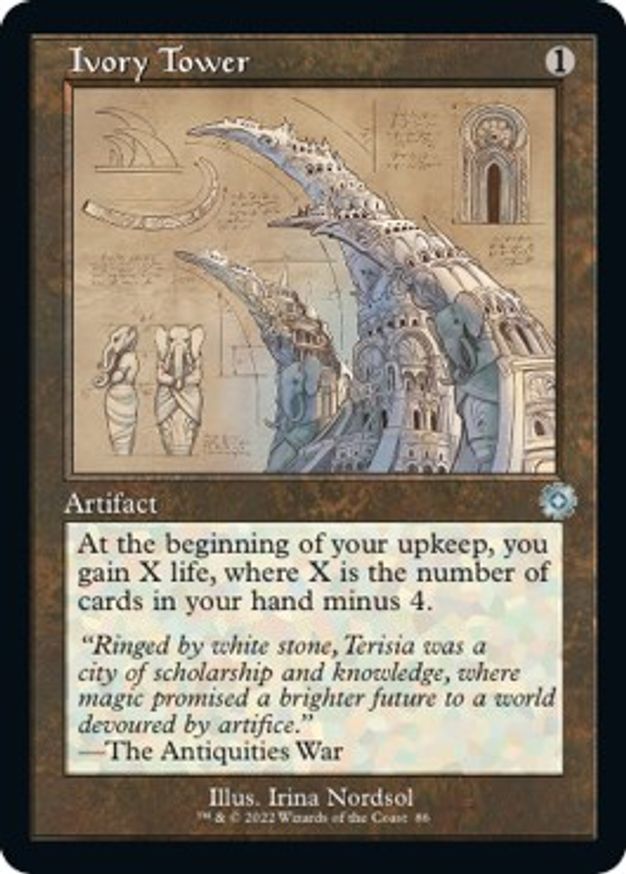 Ivory Tower (Schematic) - The Brothers' War: Retro Frame Artifacts ...