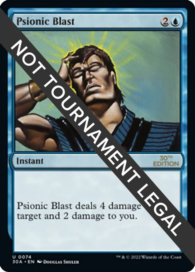 Psionic Blast - 30th Anniversary Edition - Magic: The Gathering