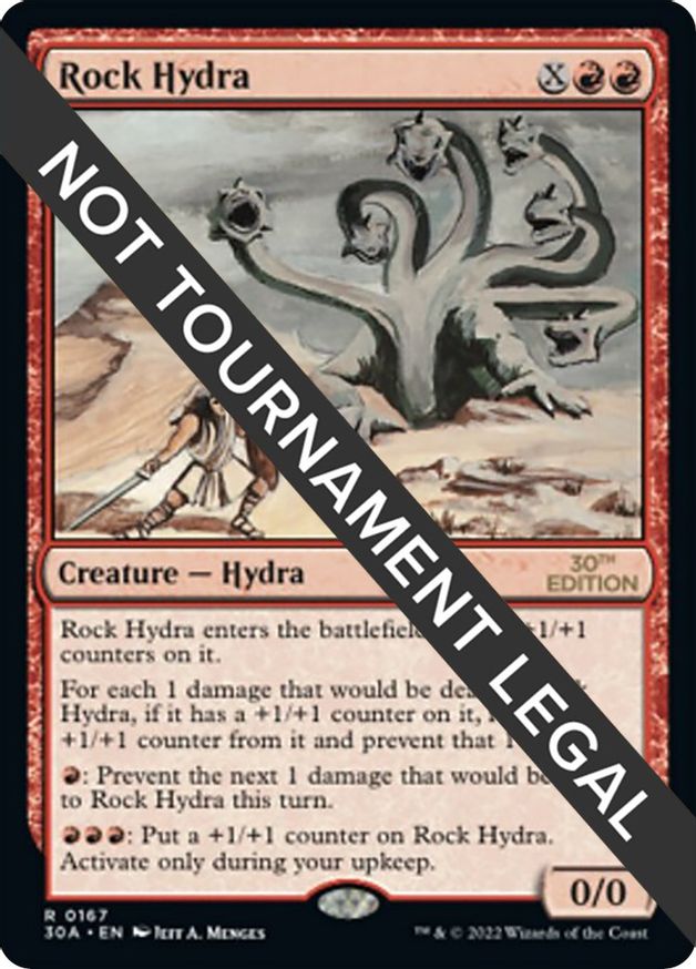 Rock Hydra - 30th Anniversary Edition - Magic: The Gathering