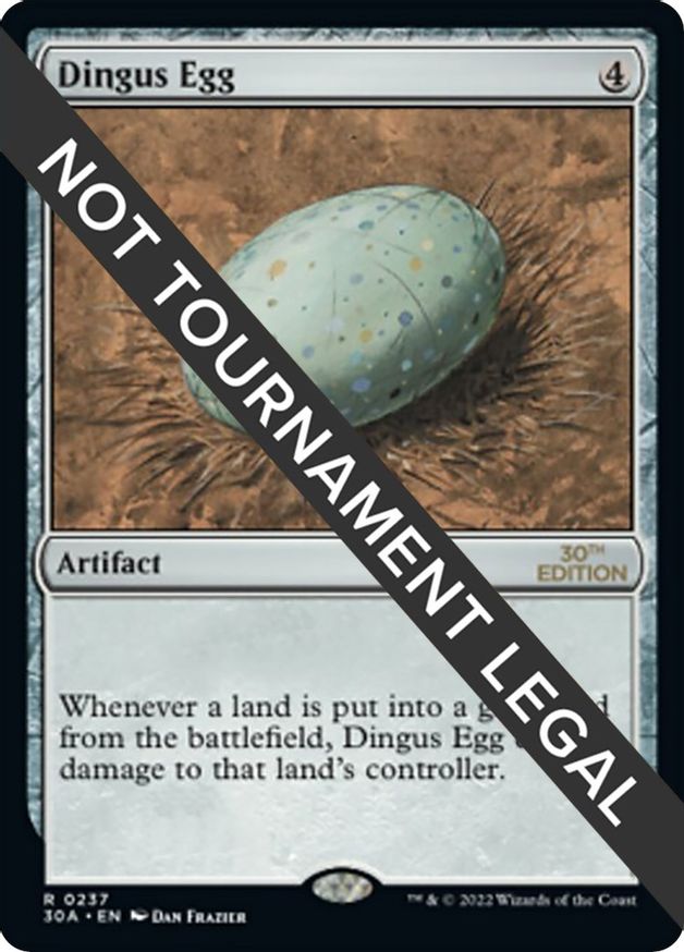 Dingus Egg - 30th Anniversary Edition - Magic: The Gathering