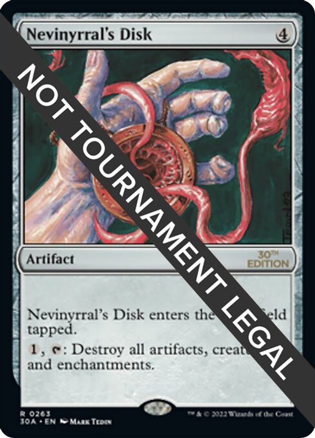 Nevinyrral's Disk - 30th Anniversary Edition - Magic: The Gathering