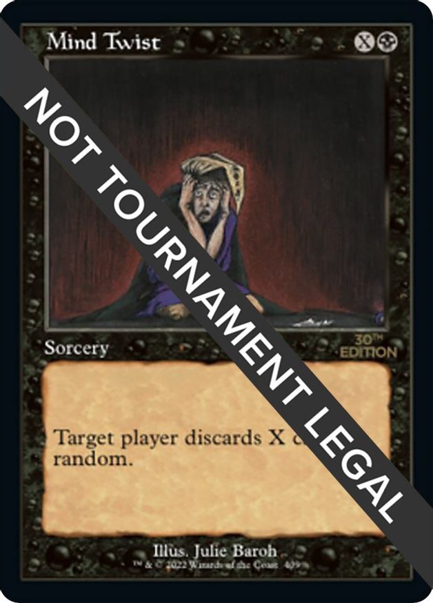 Mind Twist (Retro Frame) - 30th Anniversary Edition - Magic: The Gathering