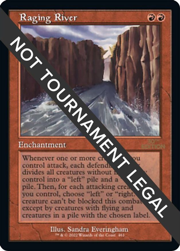 Raging River (Retro Frame) - 30th Anniversary Edition - Magic: The ...