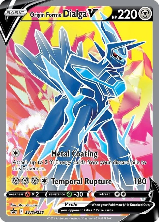 Origin Forme Dialga V - SWSH: Sword & Shield Promo Cards - Pokemon