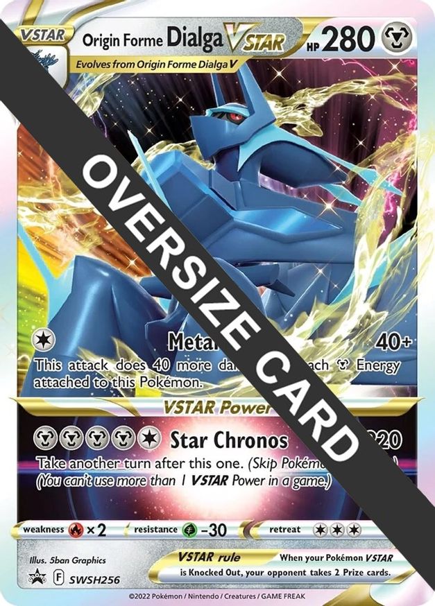 Origin Forme Dialga VSTAR - SWSH256 - Jumbo Cards - Pokemon