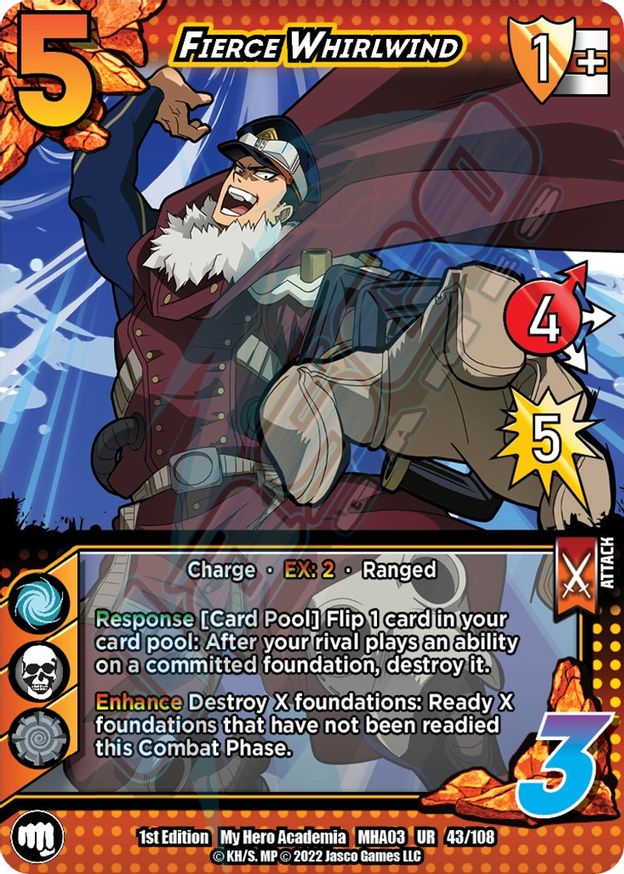 Fierce Whirlwind - UniVersus: My Hero Academia: Heroes Clash - UniVersus