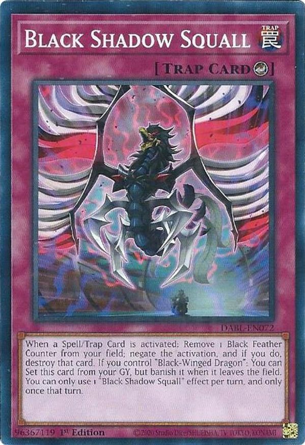Black Shadow Squall - Darkwing Blast - YuGiOh