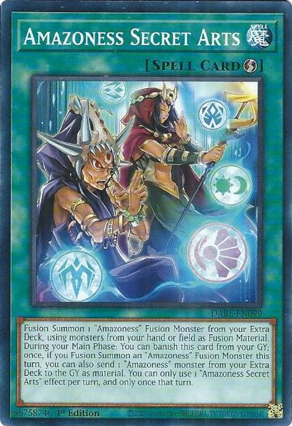Amazoness Secret Arts - Darkwing Blast - YuGiOh
