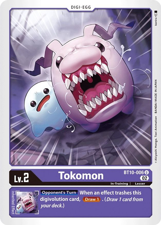 Tokomon - Xros Encounter - Digimon Card Game