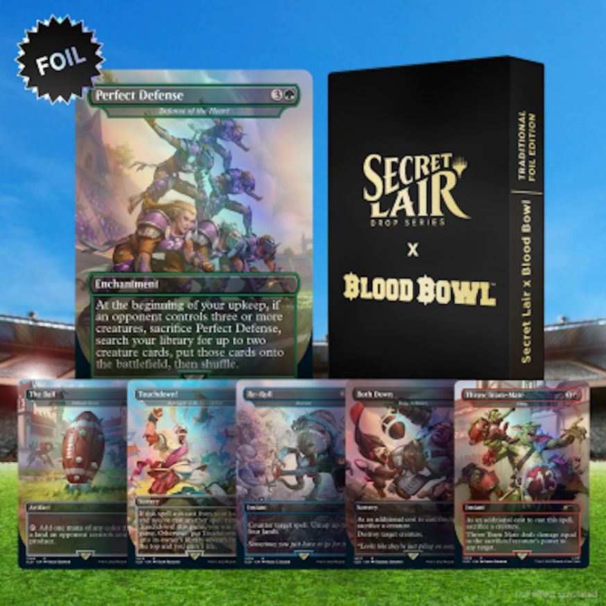 Secret Lair X Blood Bowl - Traditional Foil Edition - Secret Lair Drop 