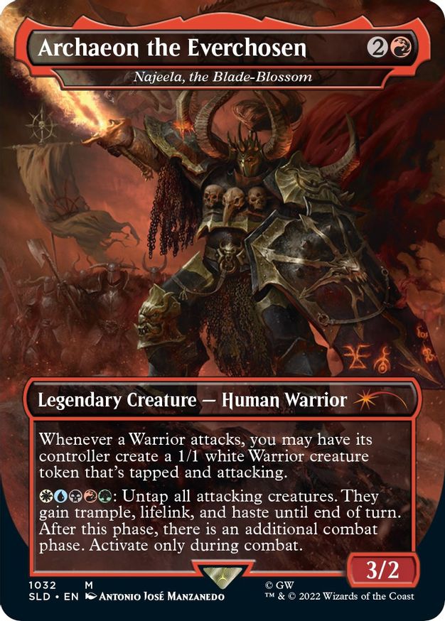 Archaeon the Everchosen - Najeela, the Blade-Blossom (Borderless ...