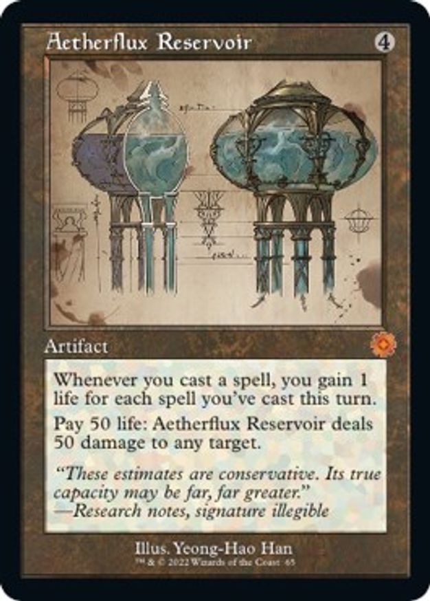 Aetherflux Reservoir (Schematic) - The Brothers' War: Retro Frame ...