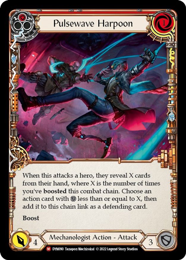 Pulsewave Harpoon - Dynasty - Flesh and Blood TCG