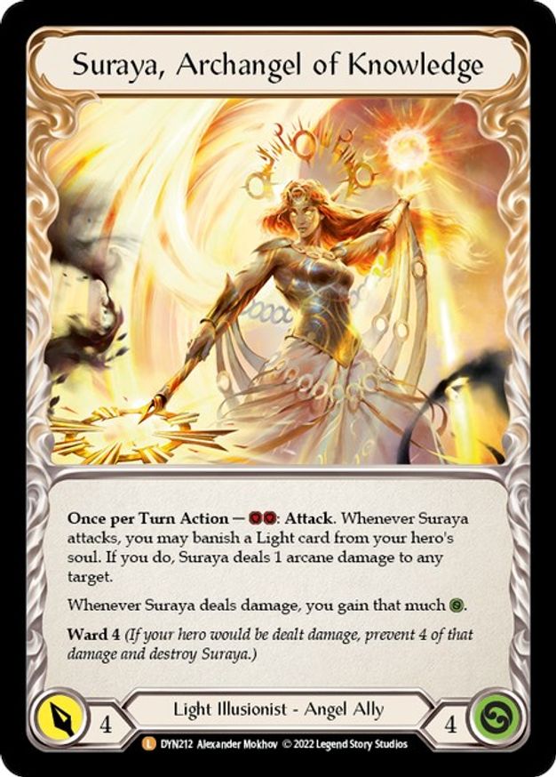 Invoke Suraya // Suraya, Archangel of Knowledge - Dynasty - Flesh and ...