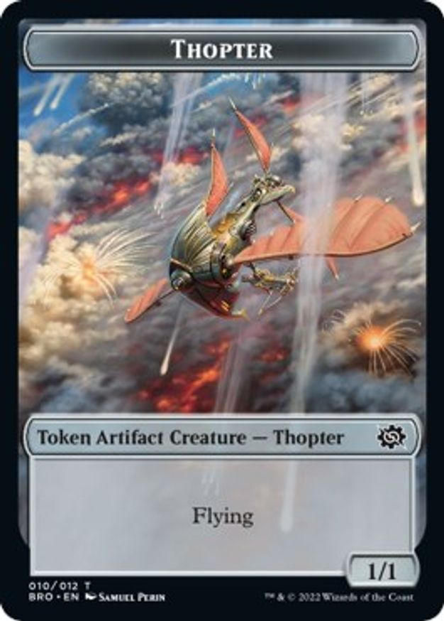 Thopter Token - The Brothers' War - Magic: The Gathering