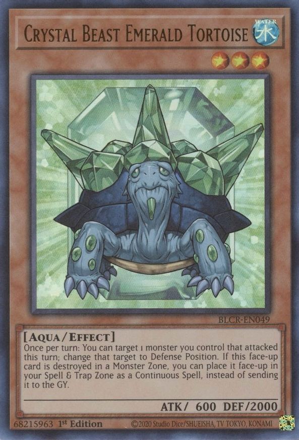 Crystal Beast Emerald Tortoise - Battles of Legend: Crystal Revenge ...