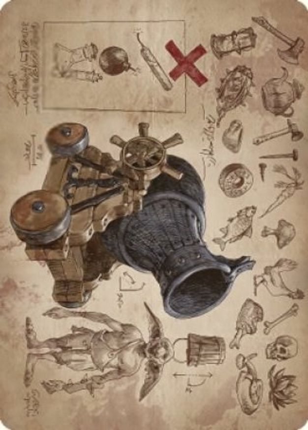 Goblin Charbelcher Art Card - Art Series: The Brothers' War - Magic ...