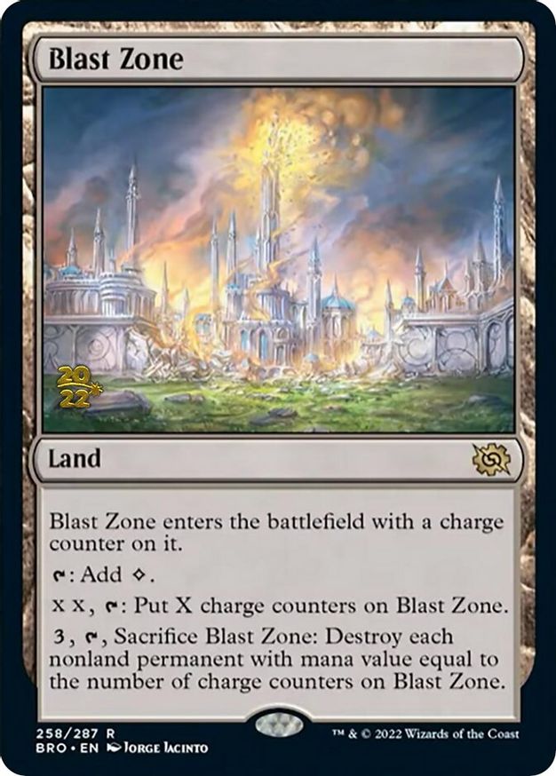 Blast Zone (BRO) - Prerelease Cards - Magic: The Gathering