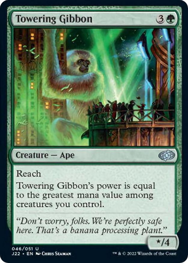 Towering Gibbon - Jumpstart 2022 - Magic: The Gathering