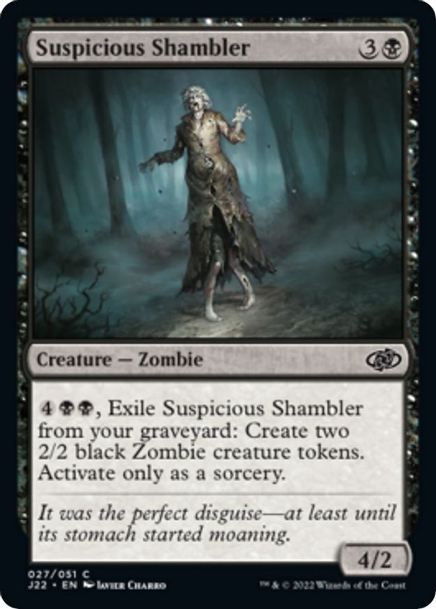 Suspicious Shambler - Jumpstart 2022 - Magic: The Gathering