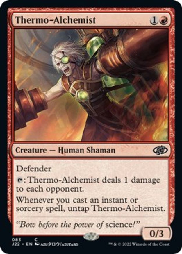 Thermo-Alchemist (83) - Jumpstart 2022 - Magic: The Gathering
