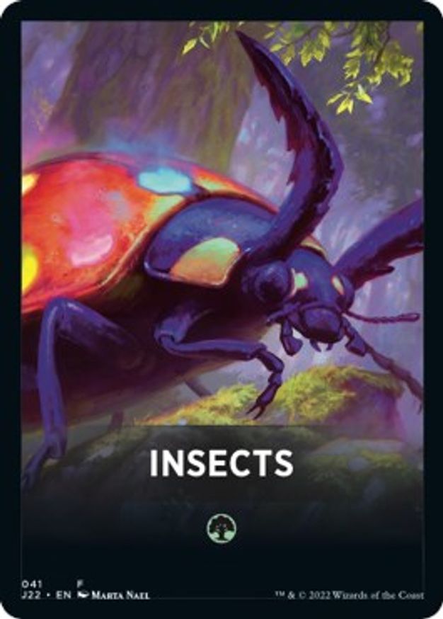 Insects Theme Card - Jumpstart 2022 - Magic: The Gathering